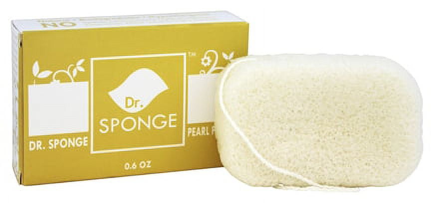 Dr. Sponge Konjac Sponge, Pearl Powder, 0.6 Oz - Walmart.com