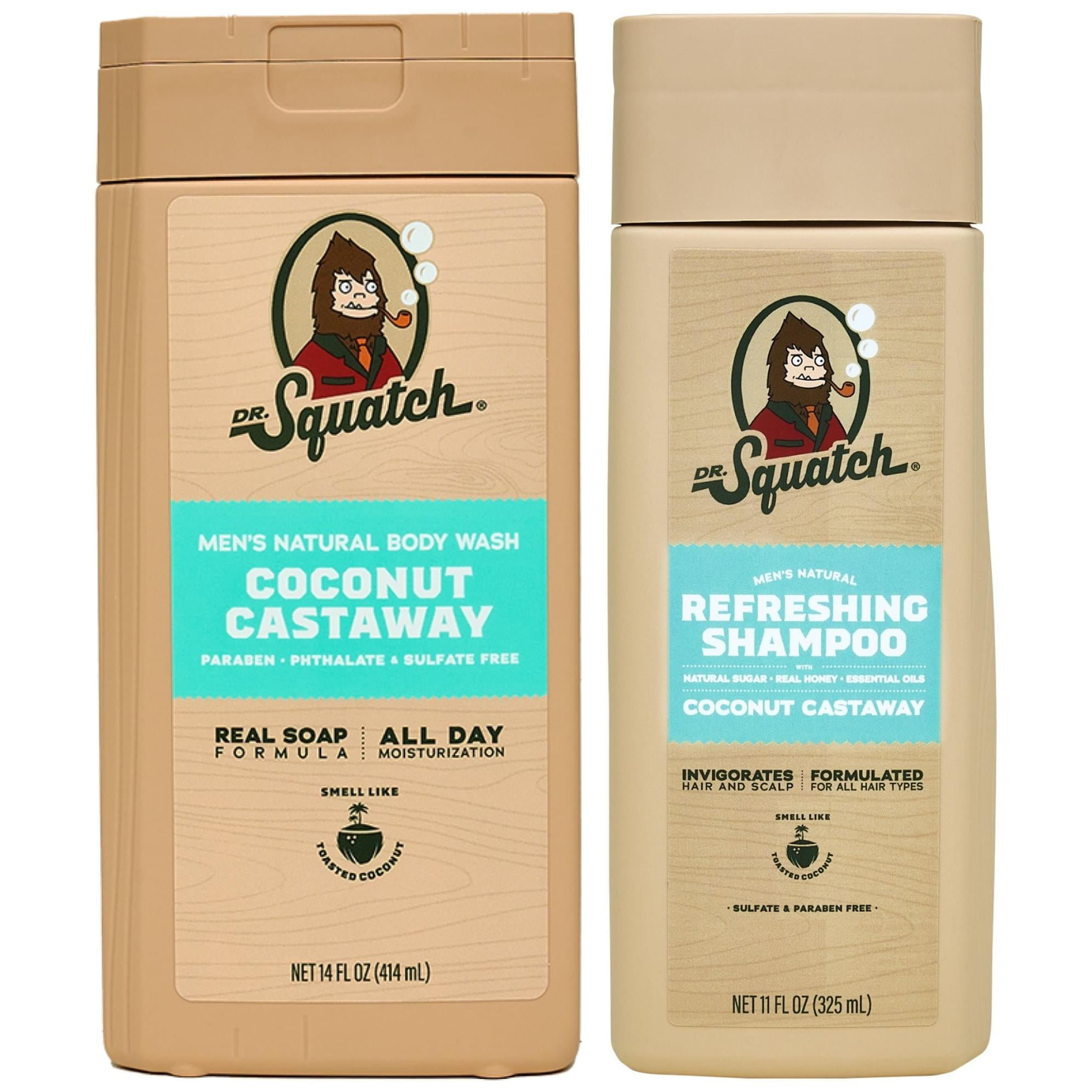 Dr. Squatch BW+Shampoo Coconut Castaway - Walmart.com