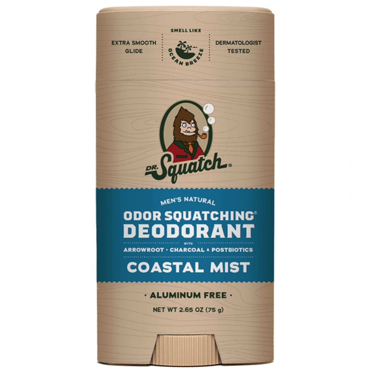 Dr Squatch Deodornat - Coastal Mist - 2.65 oz (Packaging May Vary ...