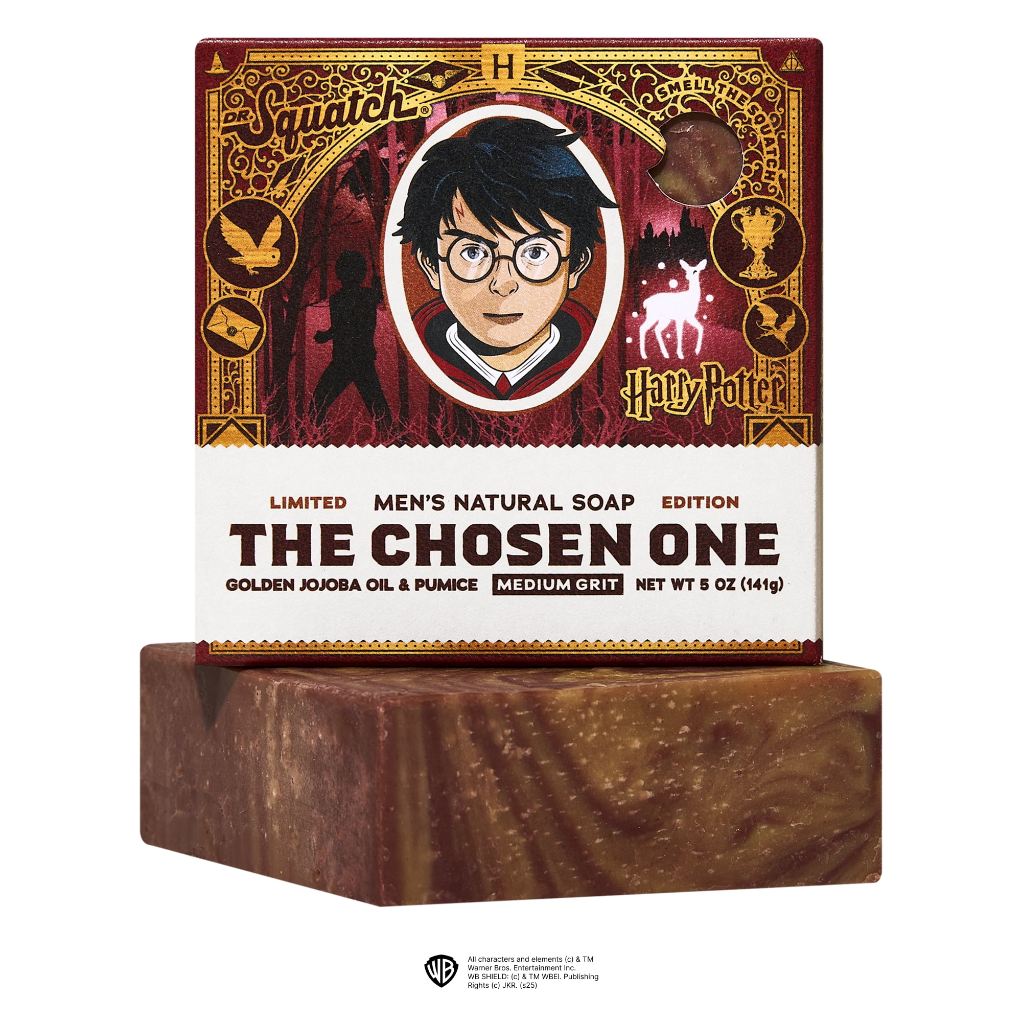 Dr. Squatch Harry Potter Mens Bar Soap, Natural Body Soap for Men ...