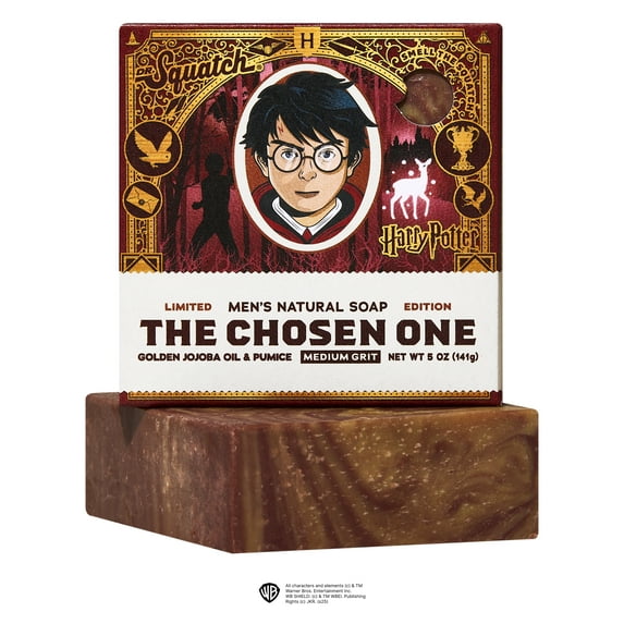 Dr. Squatch Harry Potter Limited Edition Natural Bar Soap for Men ...