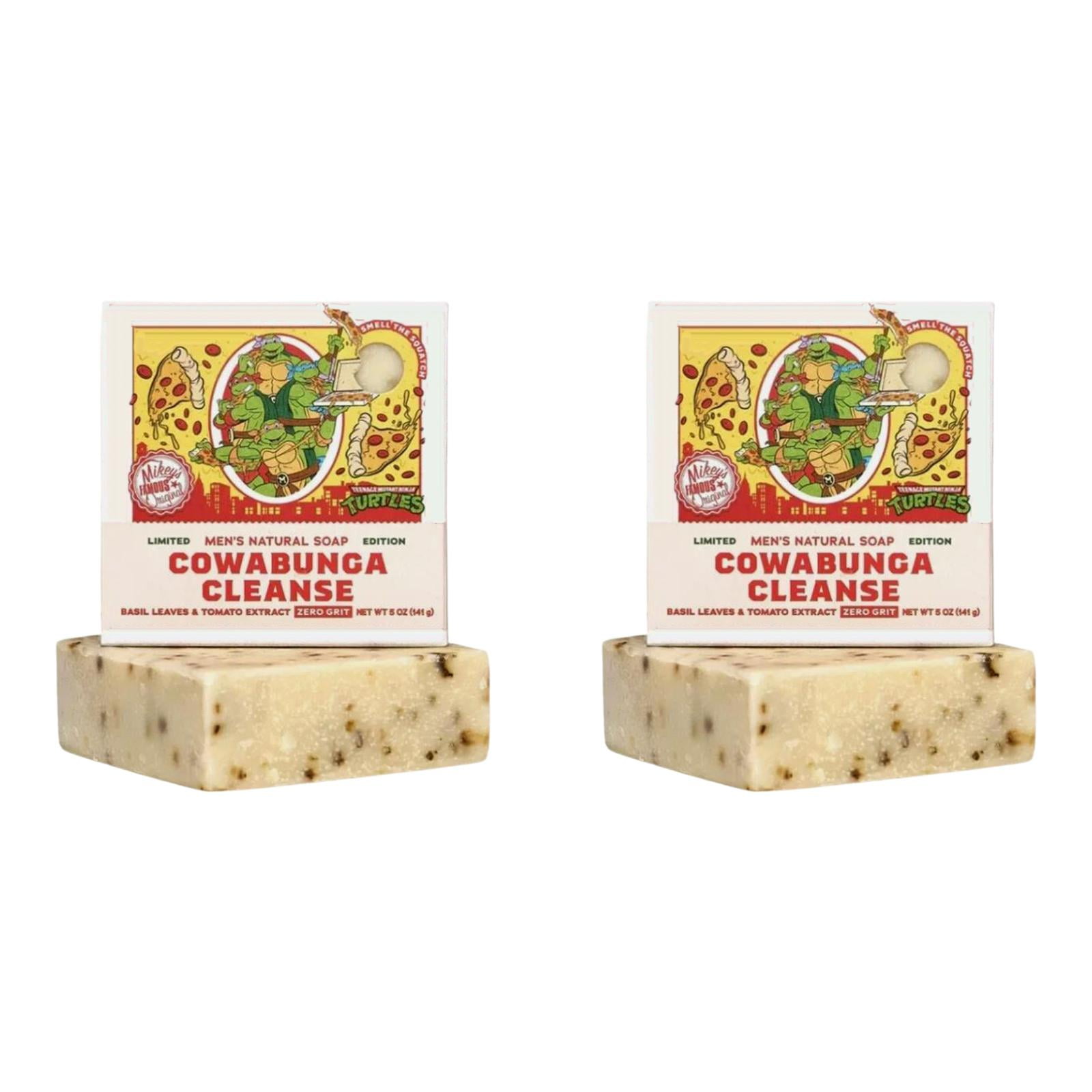 Dr. Squatch Limited Edition Ninja Turtles Cowabunga Cleanse Soap, 2PC ...