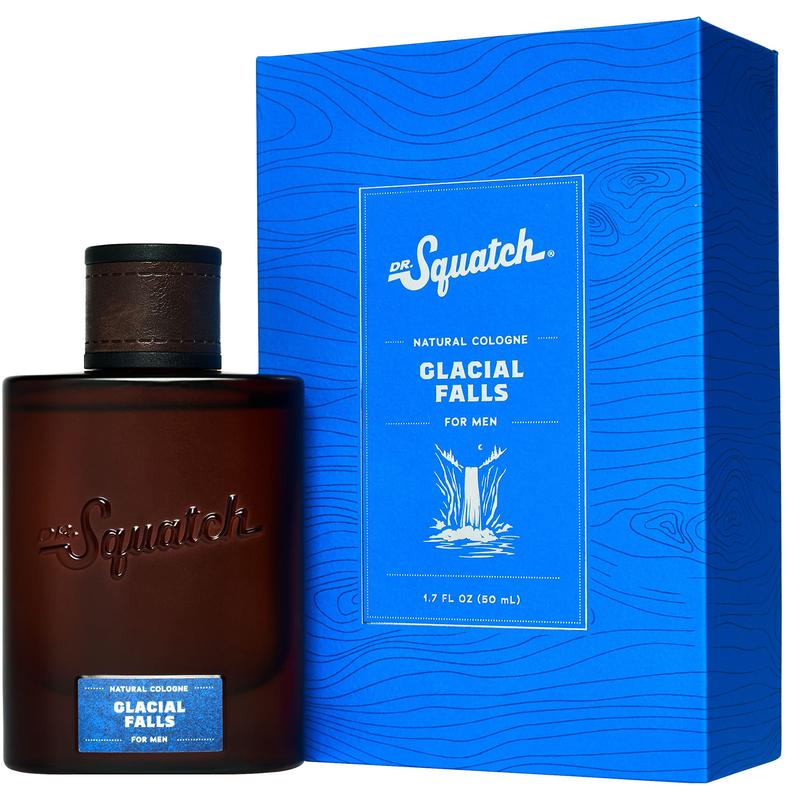 Dr. Squatch Men's Natural Cologne, Glacial Falls Scent, Bergamot, Clove ...