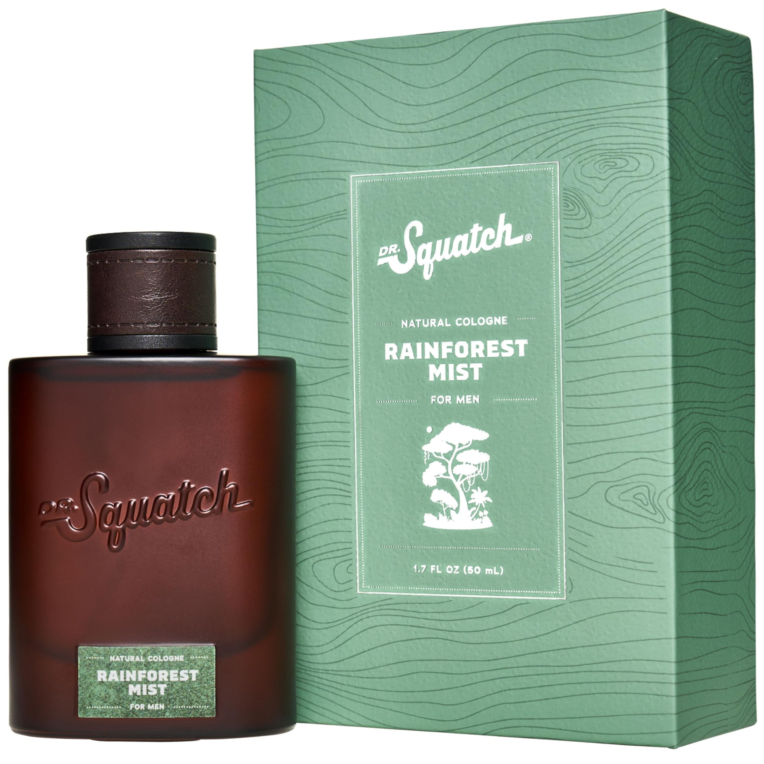 Dr. Squatch Men's Cologne Rainforest Mist - Natural Cologne Made With ...