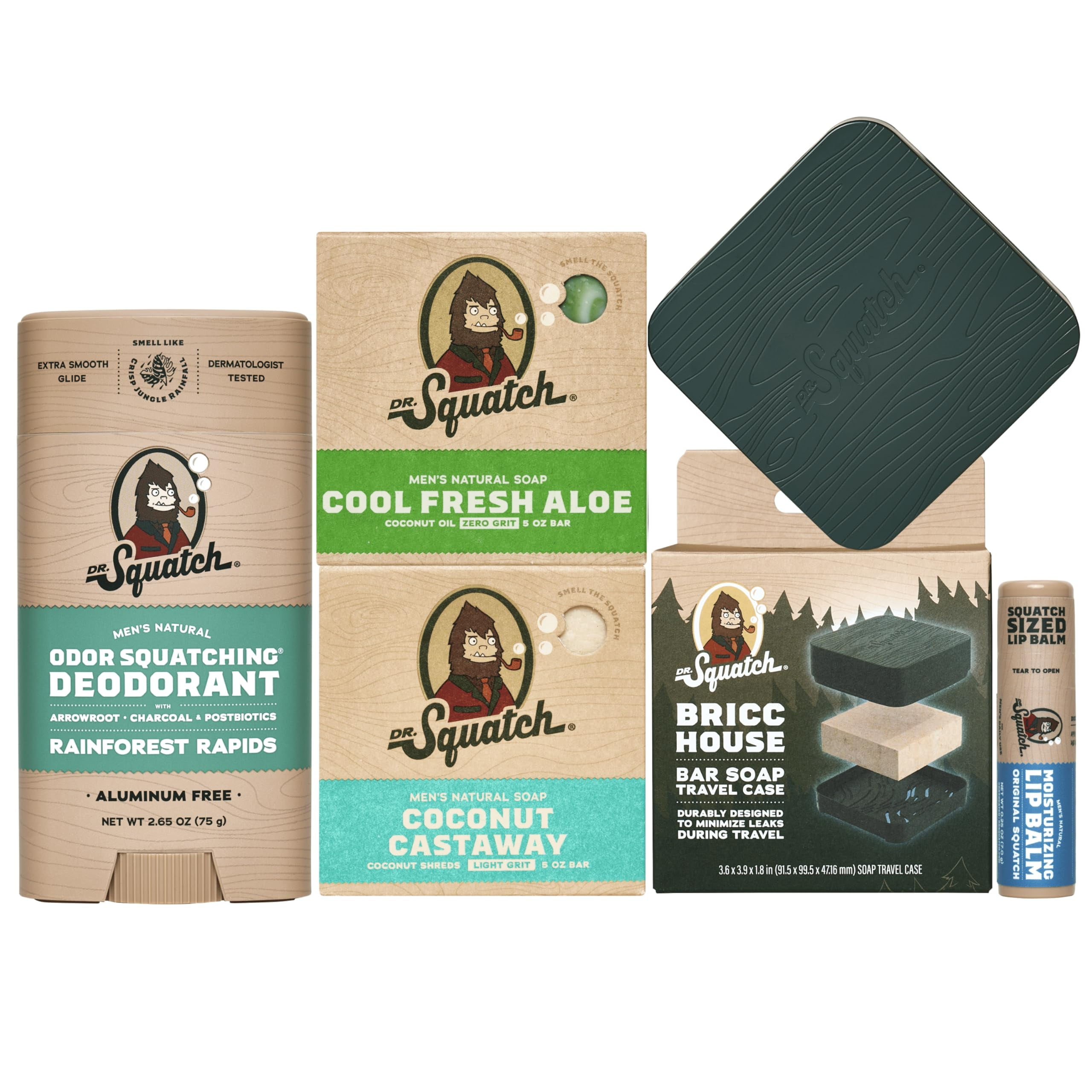 Dr. Squatch NEW Bricc XEF1 House Pack - Soap Case + Cool Fresh Aloe ...