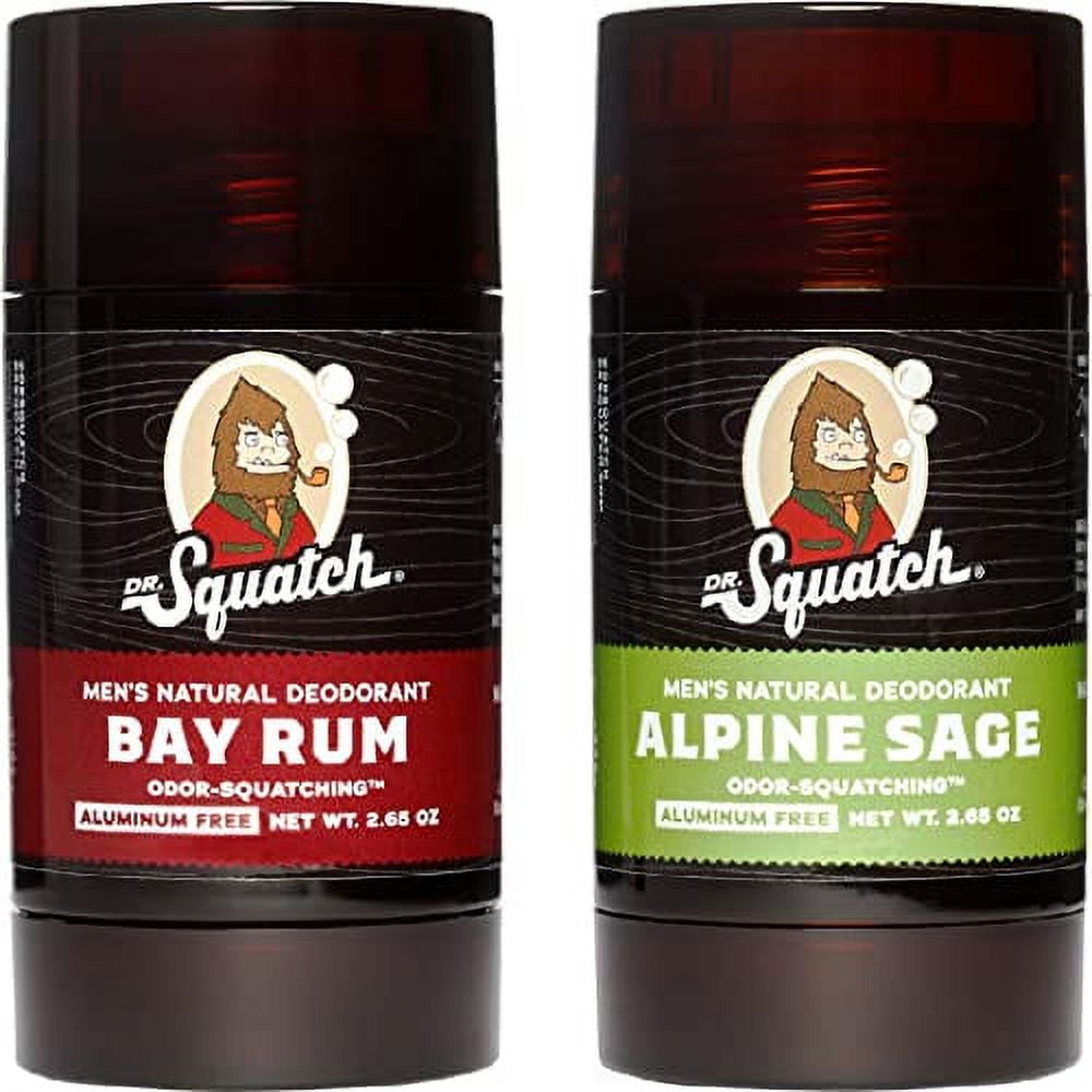 Dr Squatch Natural Deodorant For Men Odor Squatching Mens Deodorant