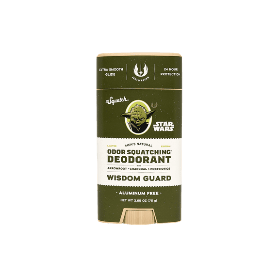 Dr. Squatch Wisdom Guard Star Wars Aluminum-Free Natural Deodorant ...