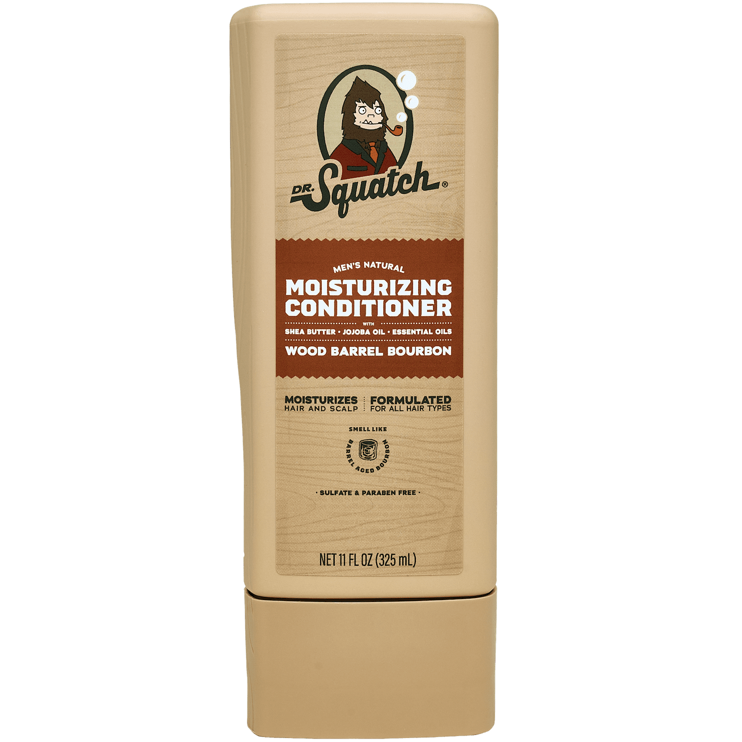 Dr. Squatch Natural Hair Conditioner for Men, Wood Barrel Bourbon, 11 fl oz - Walmart Business ...