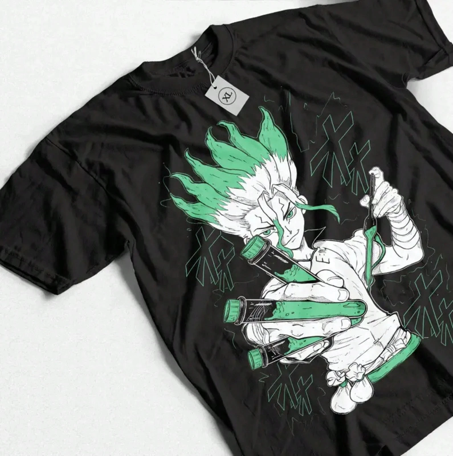 Dr. Stone Anime Senku Ishigami & Ryusui T-Shirt Unisex 2 - Walmart.com