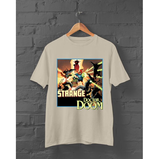 Dr Strange & Doctor Doom T-Shirt - Marvel Comics - Mike Mignola Art ...