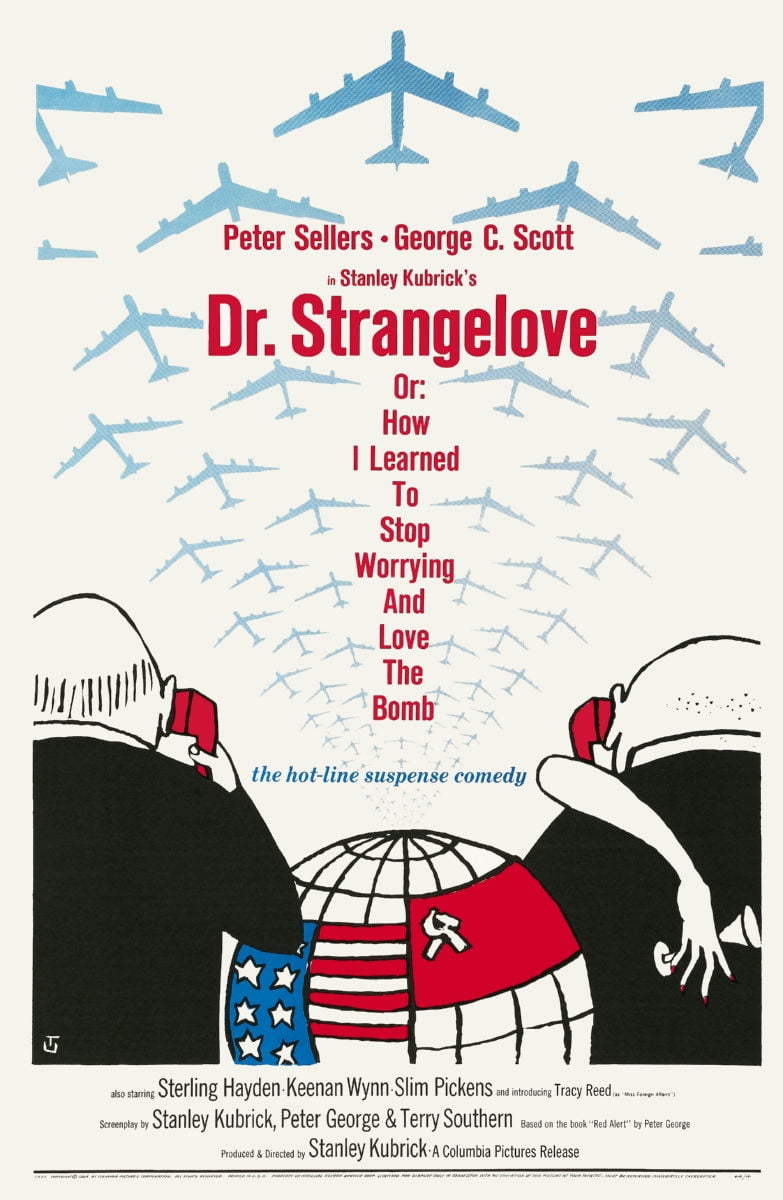 Dr. Strangelove Movie poster 12x16 Print on Metal Sign 12in x 16in ...