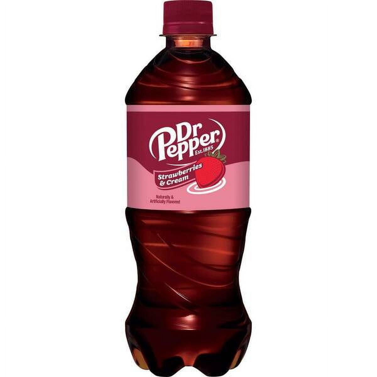 Dr. Strawberries and Cream, 20 Oz Bottle - Walmart.com