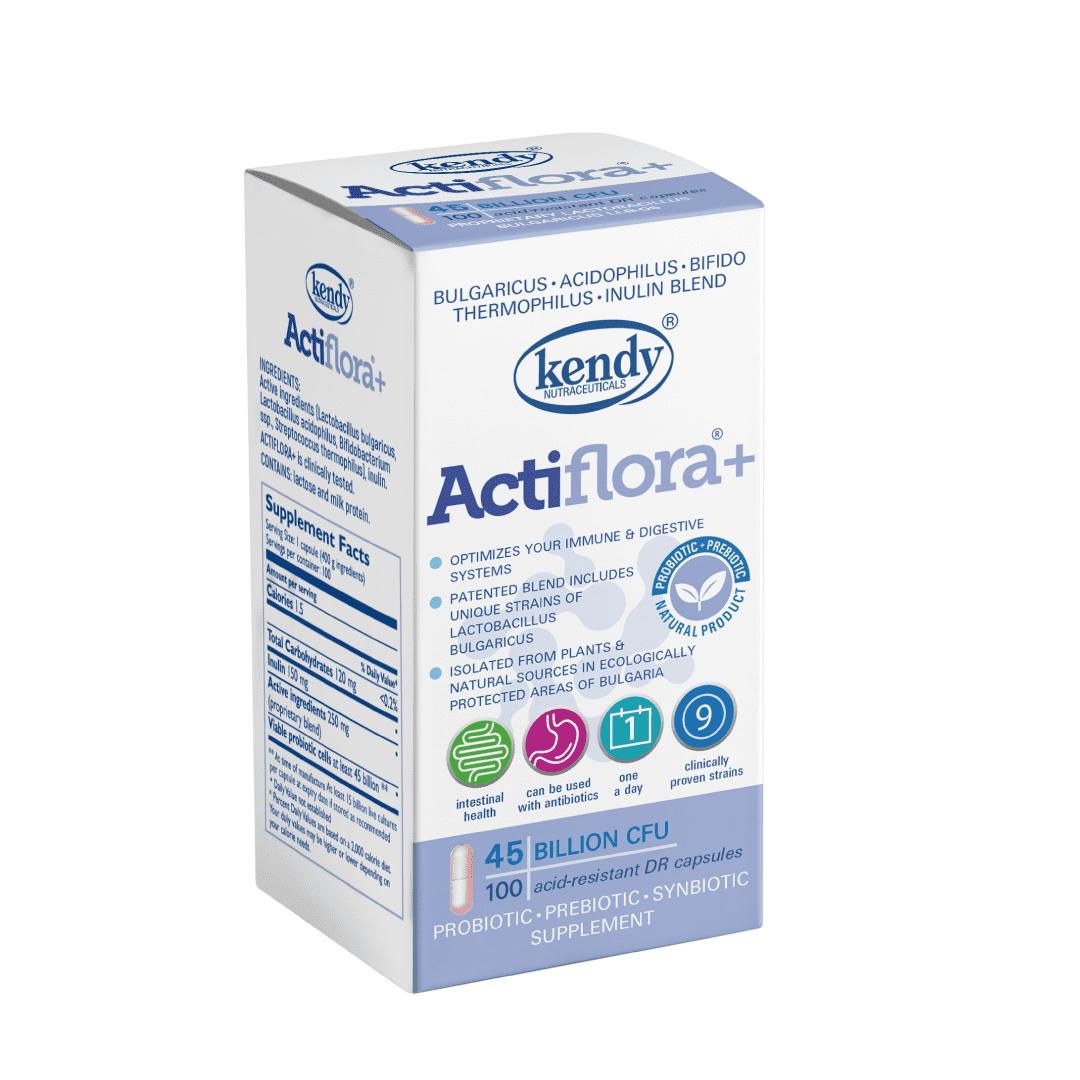 Dr. T Actiflora Probiotic + Prebiotic – L. bulgaricus for Digestive ...