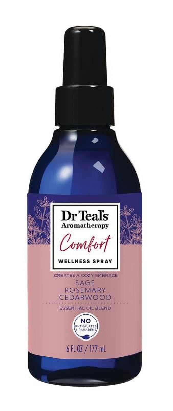 Dr Teal's Aromatherapy Comfort Wellness Spray with Sage, Rosemary ...