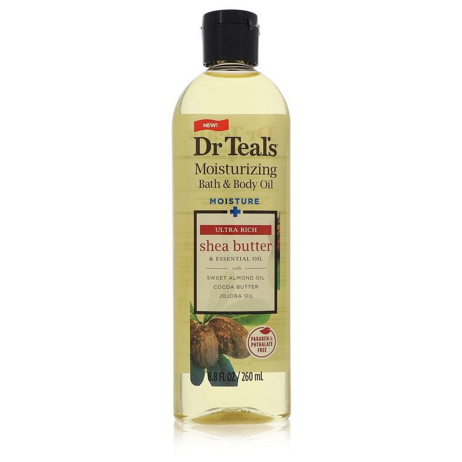 Dr Teal's Moisturizing Bath & Body Oil by Dr Teal's Ultra Rich Shea ...