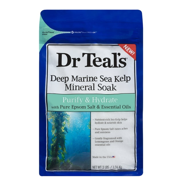 Dr Teal's Sea Kelp Mineral Soak, 3 lbs. - Walmart.com