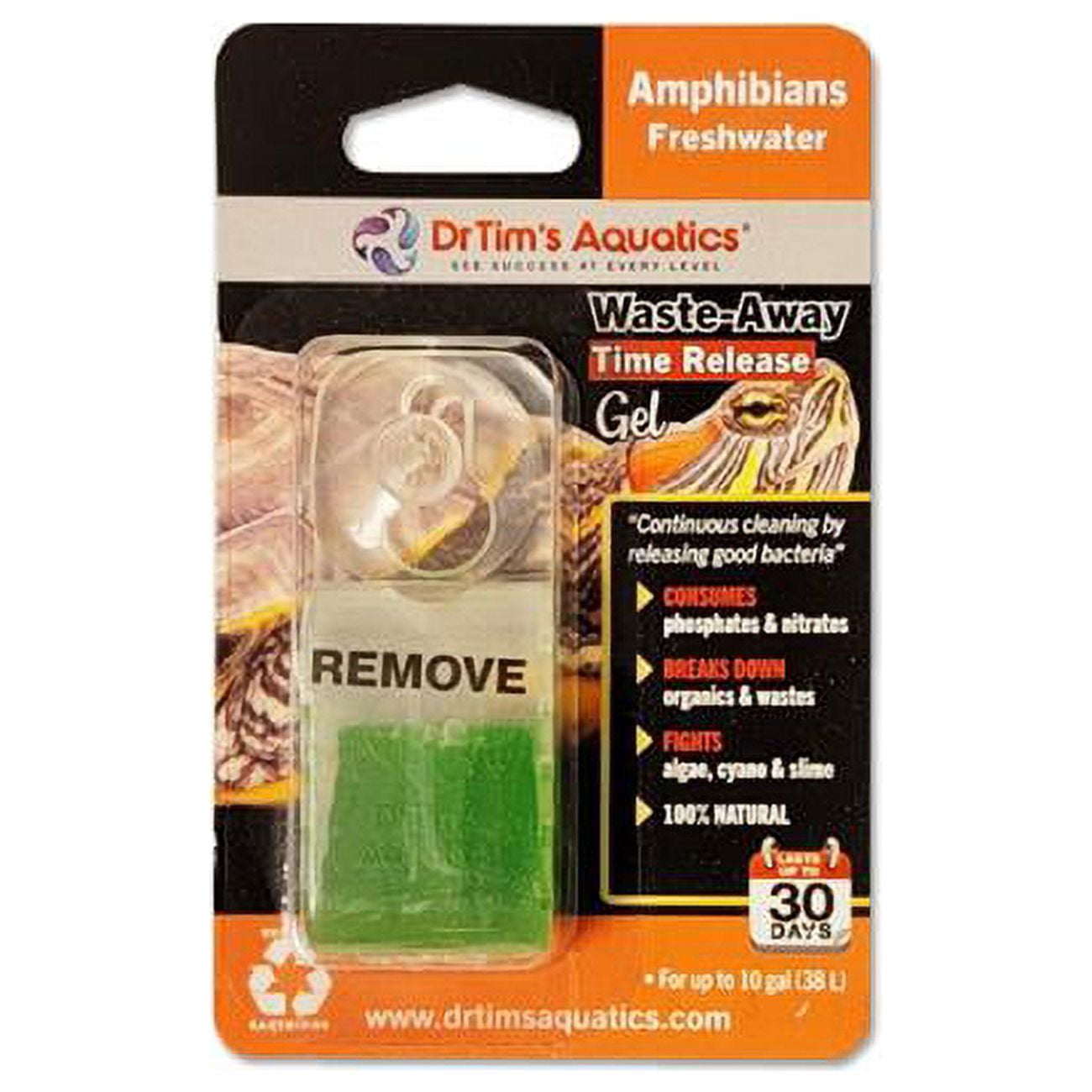 Dr Tims Aquatics 812540011305 10 gal Single Waste-Away Time Release Gel ...
