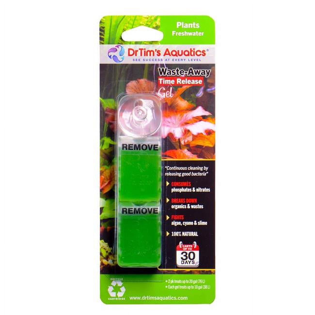 Dr Tims Aquatics 812540011466 20 Gallon Waste-Away Time Release Gel for ...