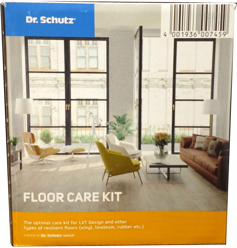Dr Total Floor Care Kit for LVT, Linoleum, Vinyl Rubber Floors ...