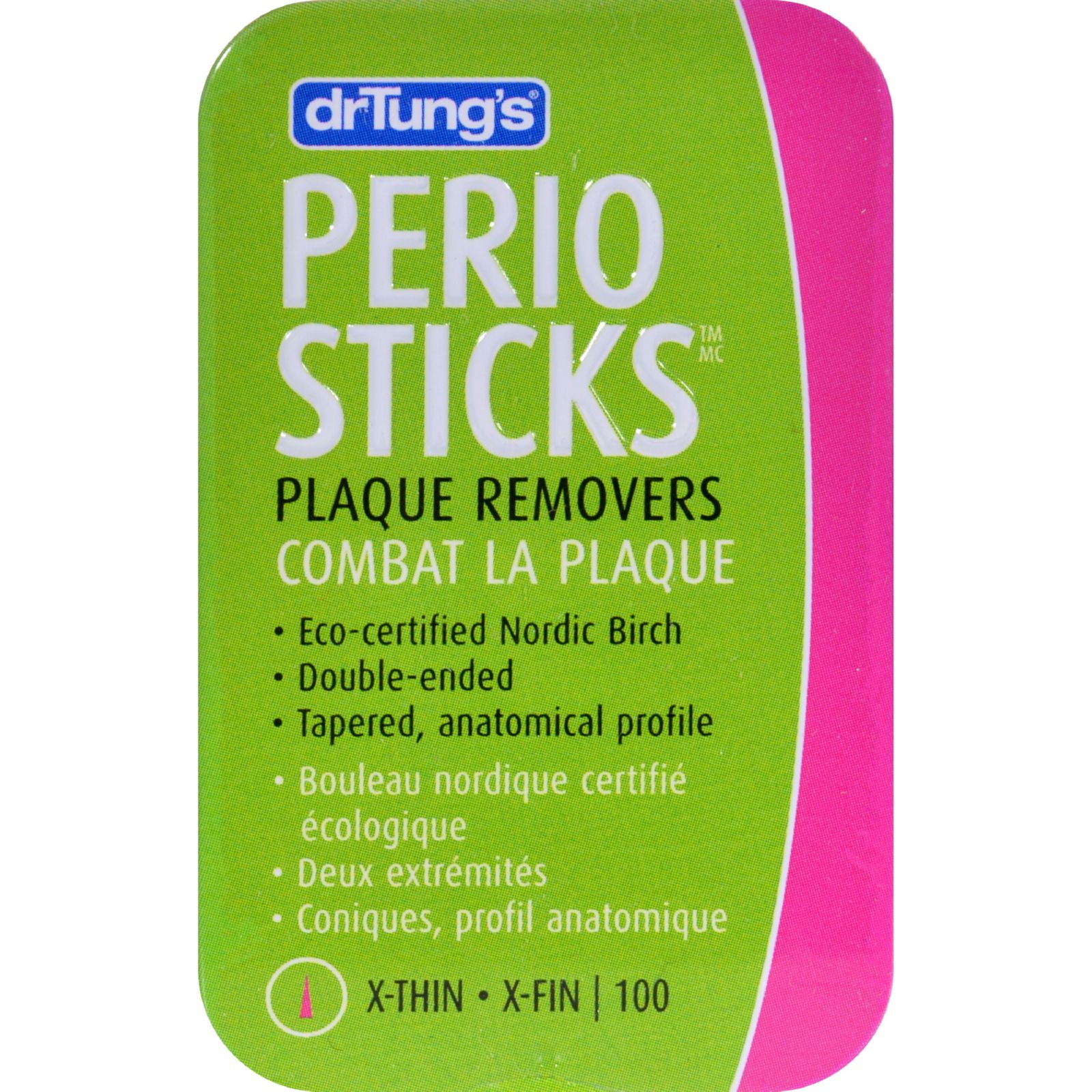 DR TUNGS - Perio Sticks (Extra Thin) 100PC ( Pack of 6) - Walmart.com