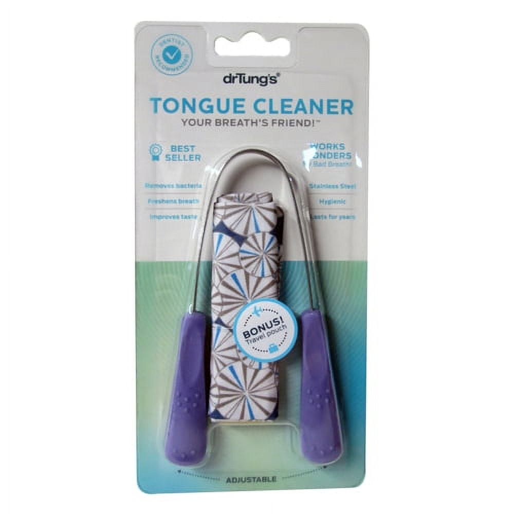 Dr.Tungs Stainless Steel Tongue Cleaner - 1 Ea - Walmart.com