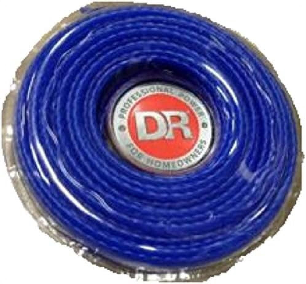 Dr Walk Behind 2 Wheel Trimmer Mower 175 Mil Braided Blue Line Cord ...
