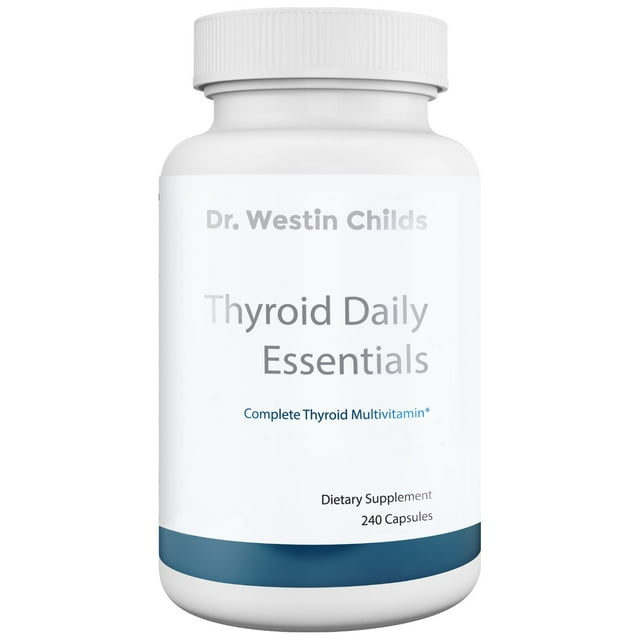 Dr. Westin Childs - Thyroid Daily Essentials - 34 in 1 Complete Thyroid Multivitamin with ...
