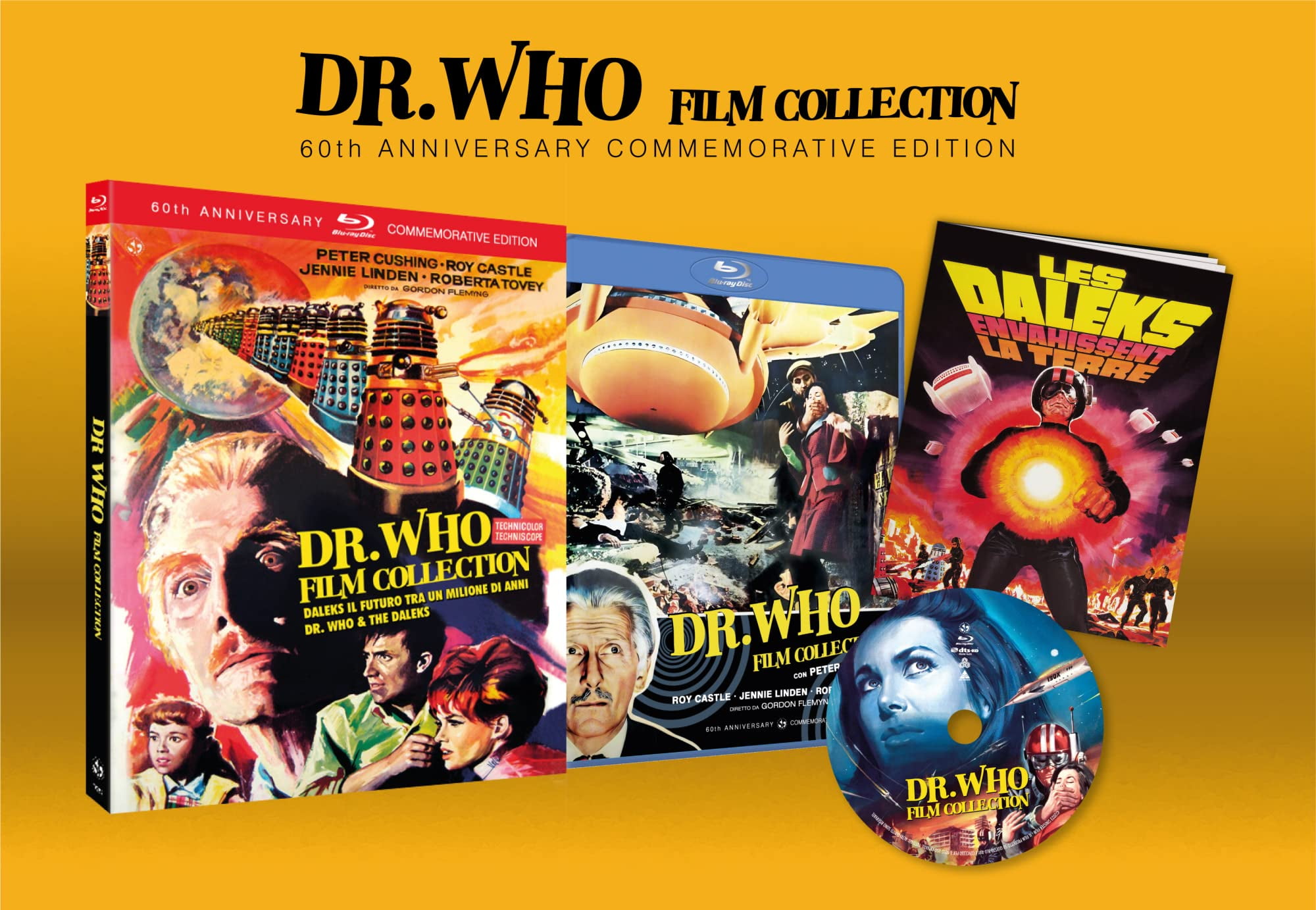 Dr. Who Film Collection, Edizione Commemorativa Del 60o Anniversario ...