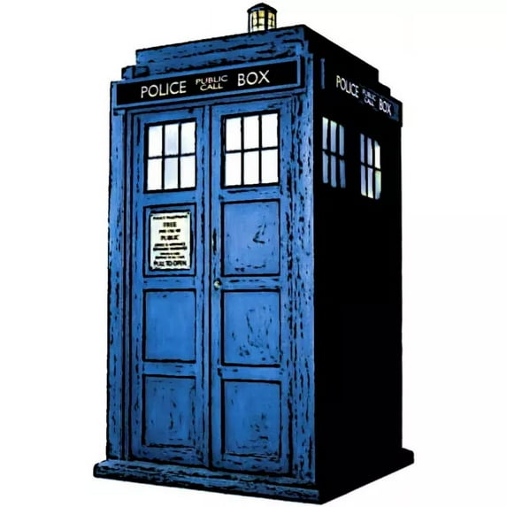 Dr Who Sticker The Tardis Phone Decal Water Bottle Stickers Car Decals ...