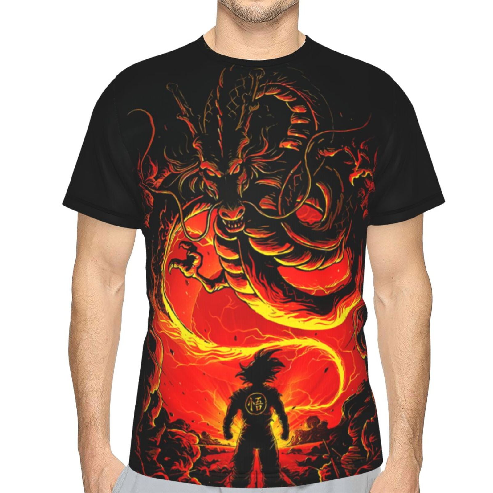 Dr-a-g-on B-a-ll Unisex T-Shirt 3D Printed Anime Shirt Men's Fashion ...