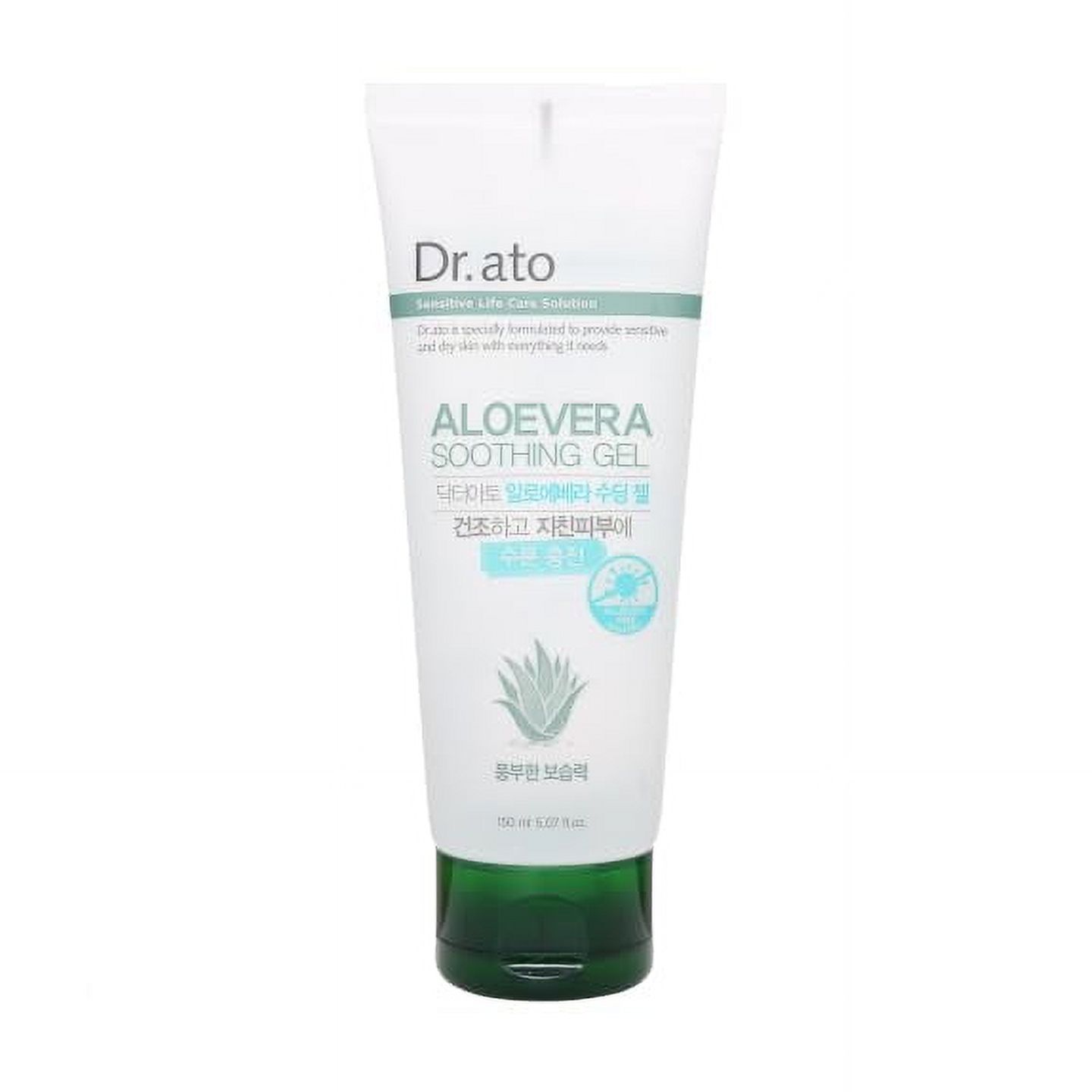 Dr.ato Aloe Vera Soothing TMA2 Gel - Intensive Aloe Infusion, After Sun ...