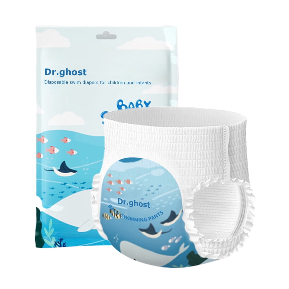 Dr.ghost Disposable swim diapers for children and infants, Natural ...