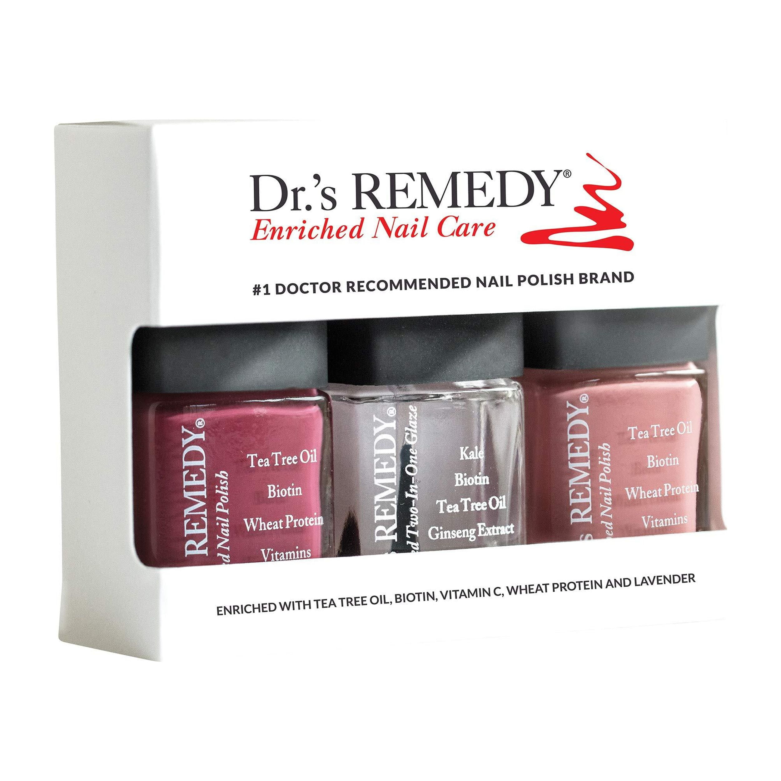 Dr’s Remedy 3 Pack Nail Polish Kit, ANNIVERSARY Kit, All Natural ...