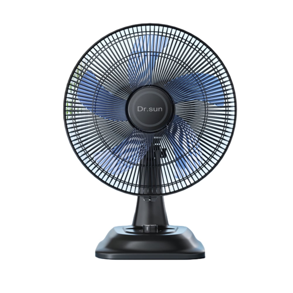 Dr.sun Electric fans, 12" Table Fan, 75° Oscillation, 3 Speeds, 15 ...