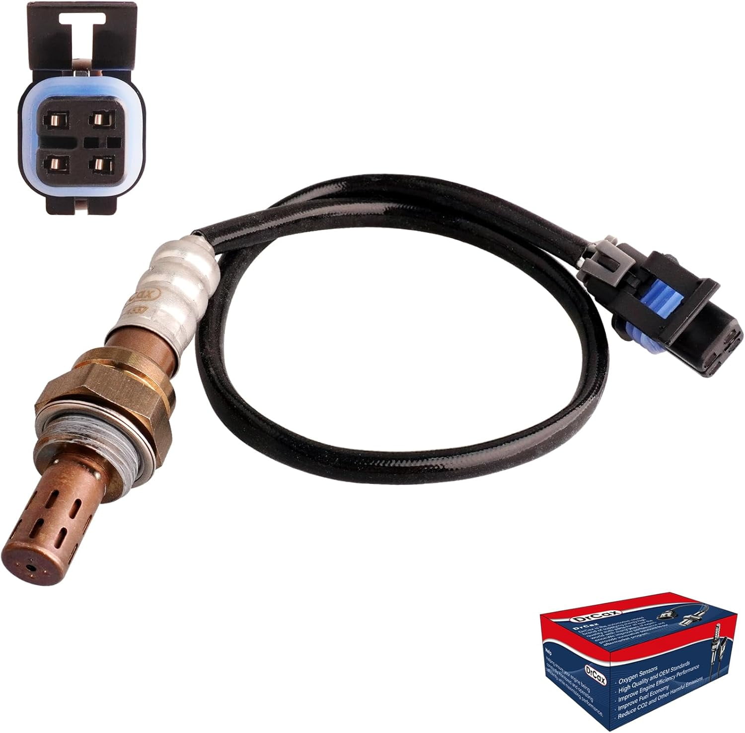 DrCax Oxygen O2 Sensor Heated Air Fuel Ratio Downstream 234-4337 Compatible with Buick Century ...