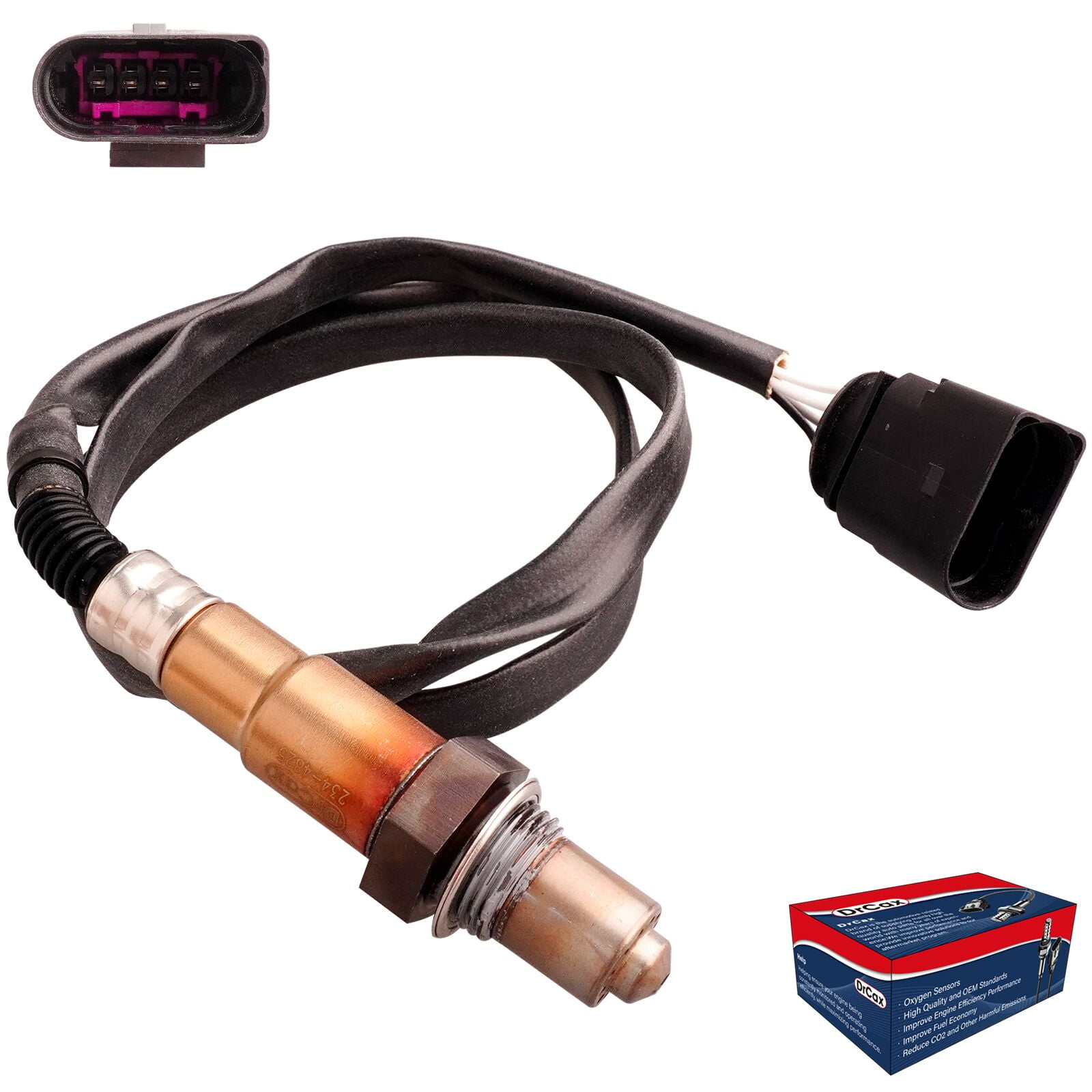 DrCax Oxygen O2 Sensor Heated Air Fuel Ratio Downstream 234-4825 16698 Compatible with ...