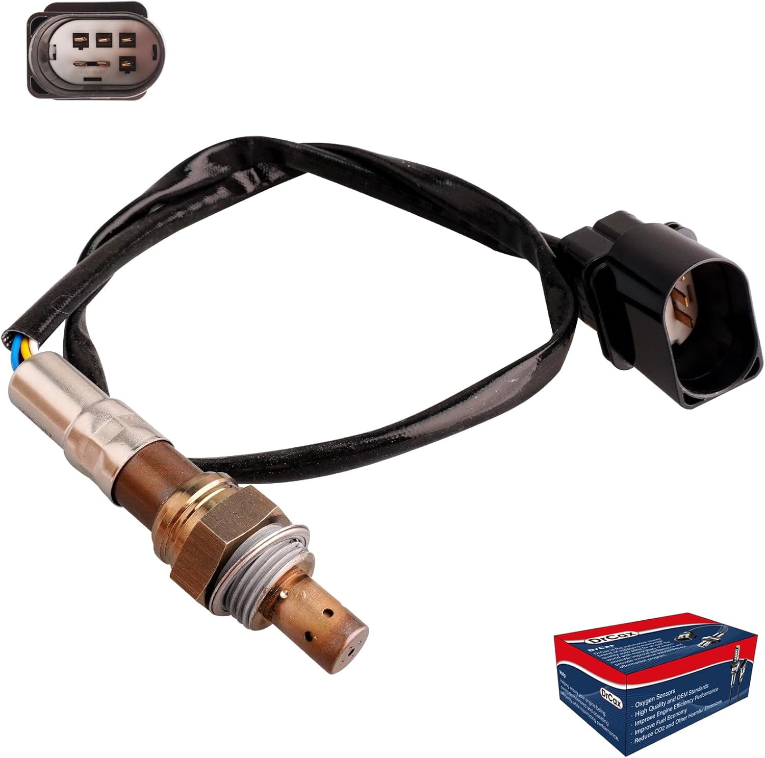 DrCax Oxygen O2 Sensor Heated Air Fuel Ratio Upstream 234-5430 Compatible with 03-09 Hyundai ...