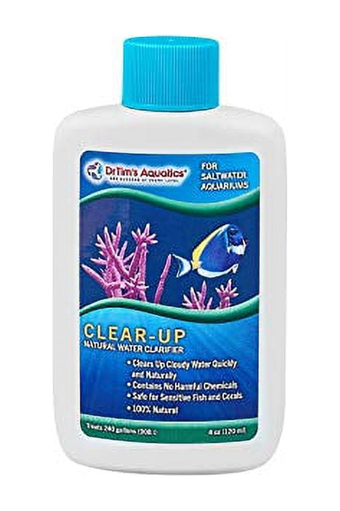 DrTim's Aquatics Saltwater Clear-UP Natural Water Clarifier – for Fish ...