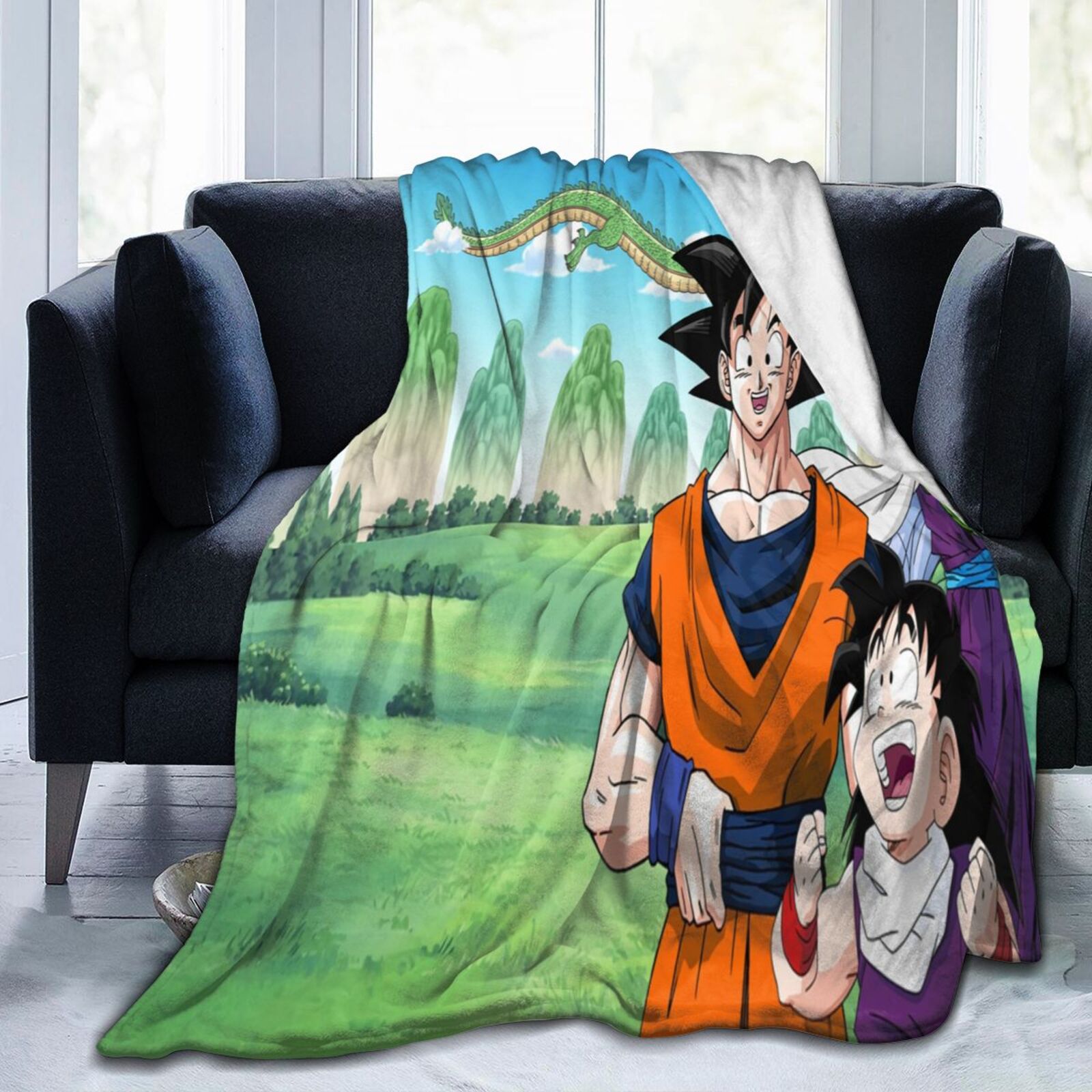 Dra-Gon B-All Blanket 50"X40" Soft Cozy Warm All Season Lightweight Bed ...