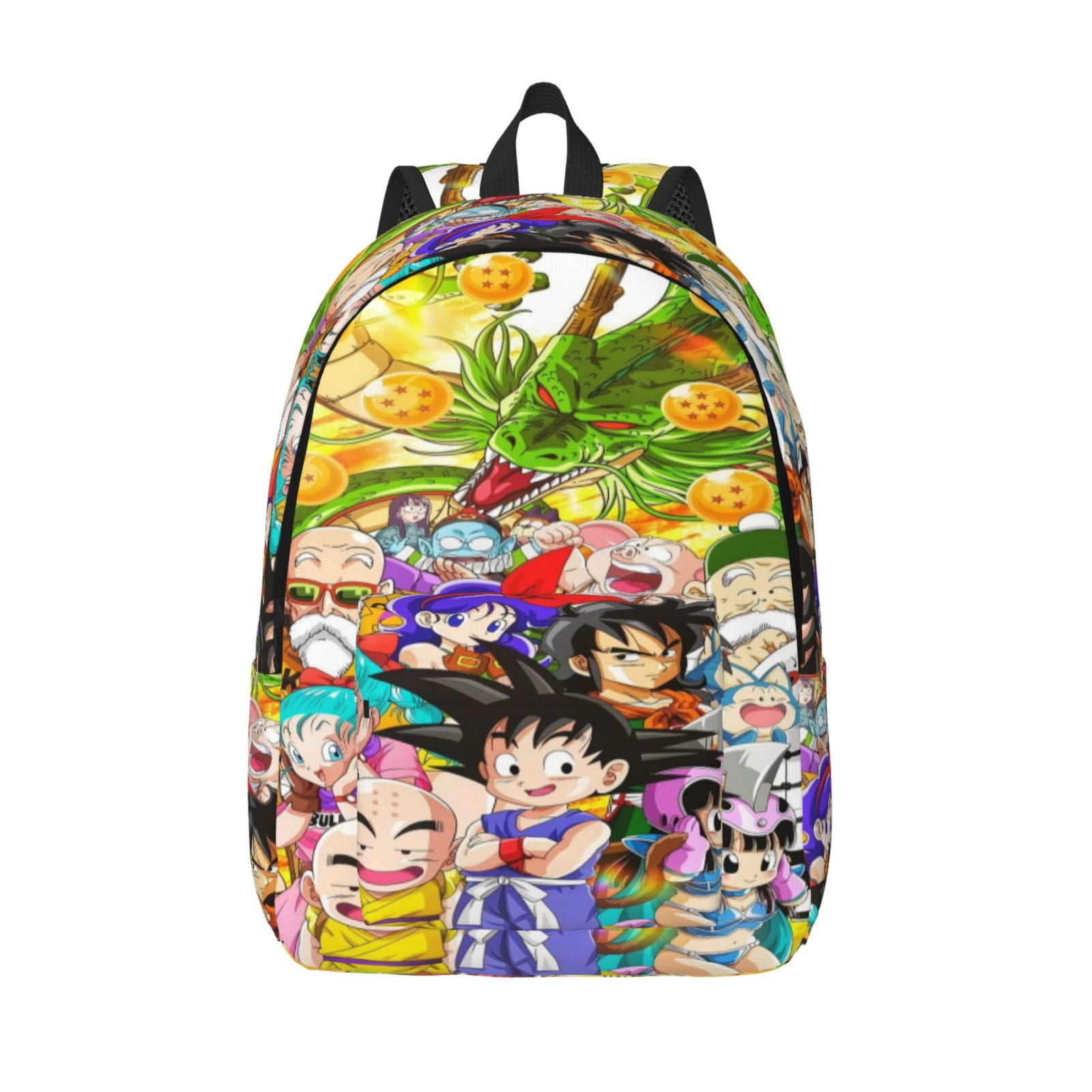 Dra_gon Ball Backpack Canvas Casual Lightweight Backpack Fashion Travel Backpack Laptop Backpack ...