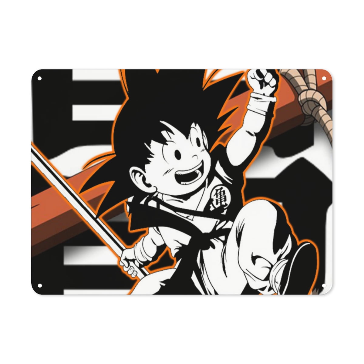 Dra-gon Ball Poster Tin Painting Halloween Retro Tin Sign Retro Plaque ...