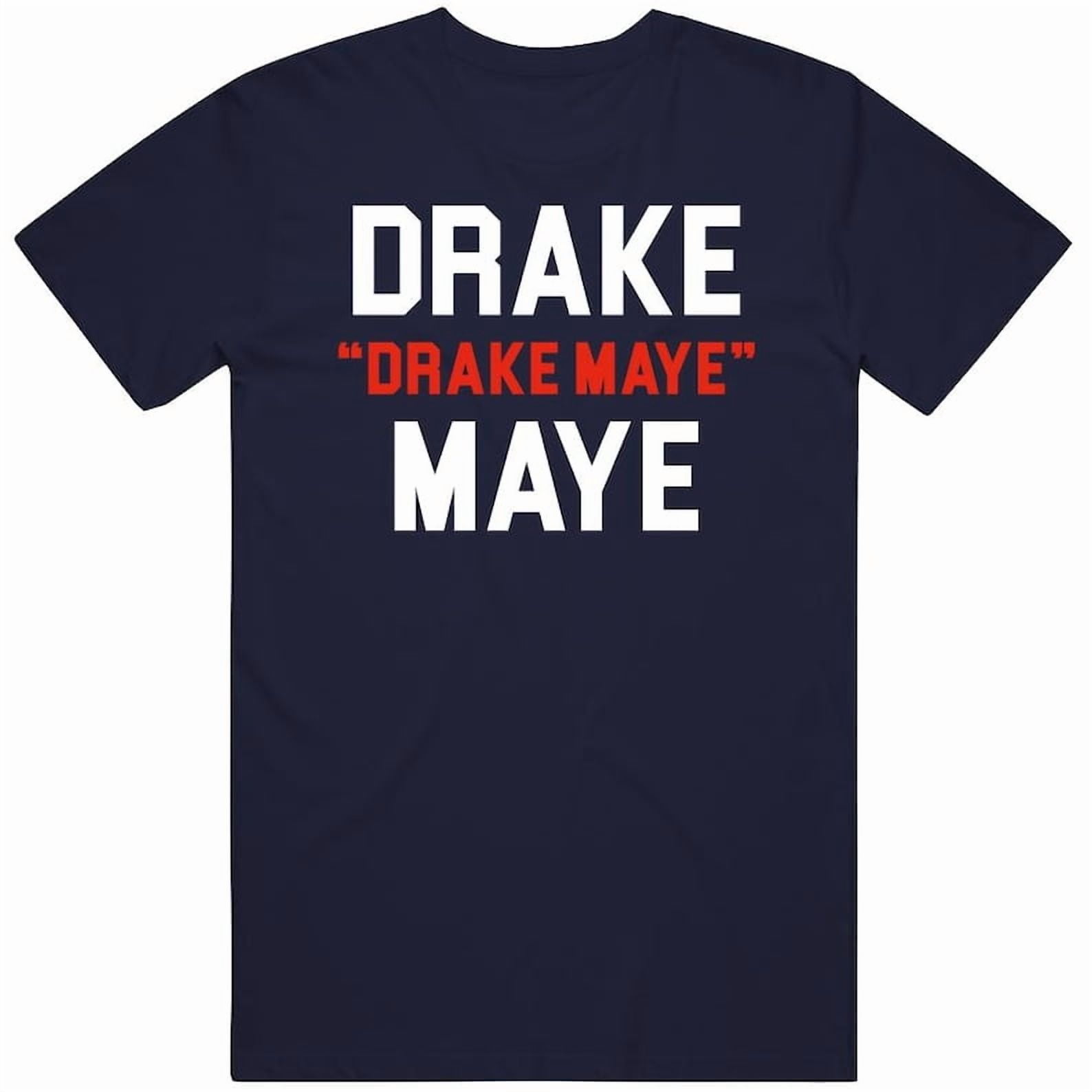 Dra-ke May-e Football QB Meme Shirt, Funny Game Day Joke Graphic Tee ...