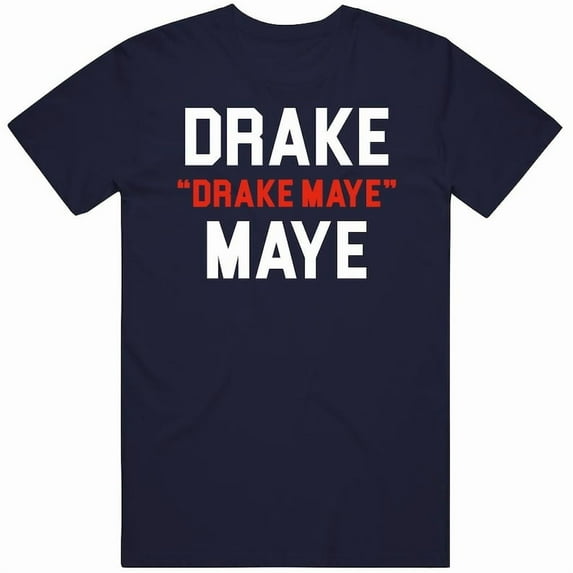 Dra-ke May-e Football QB Meme Shirt, Funny Game Day Joke Graphic Tee ...