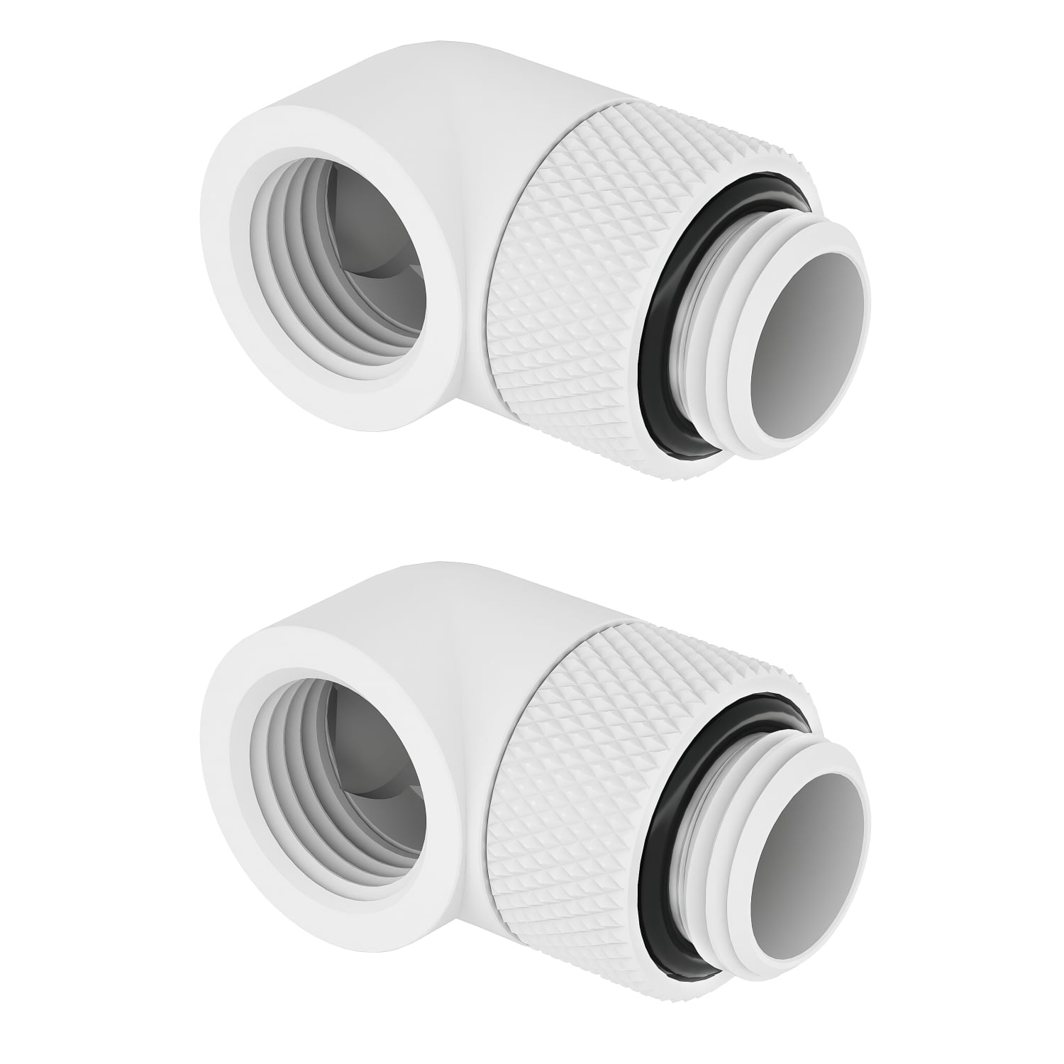 Dracaena 2 pack G1/4" thread Male to Female Extender Fitting, 90 ...