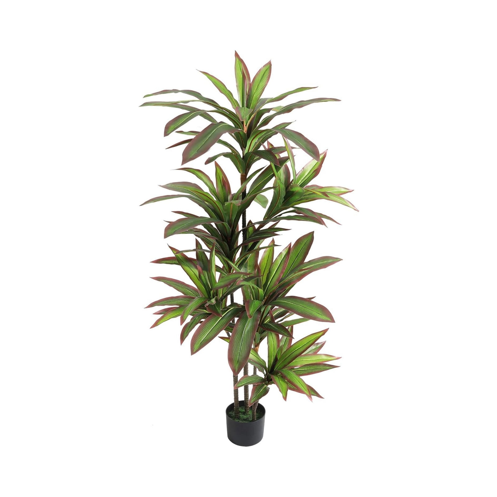 Dracaena Plant,Artificial Faux Silk House Plants Evergreen Dracaena ...