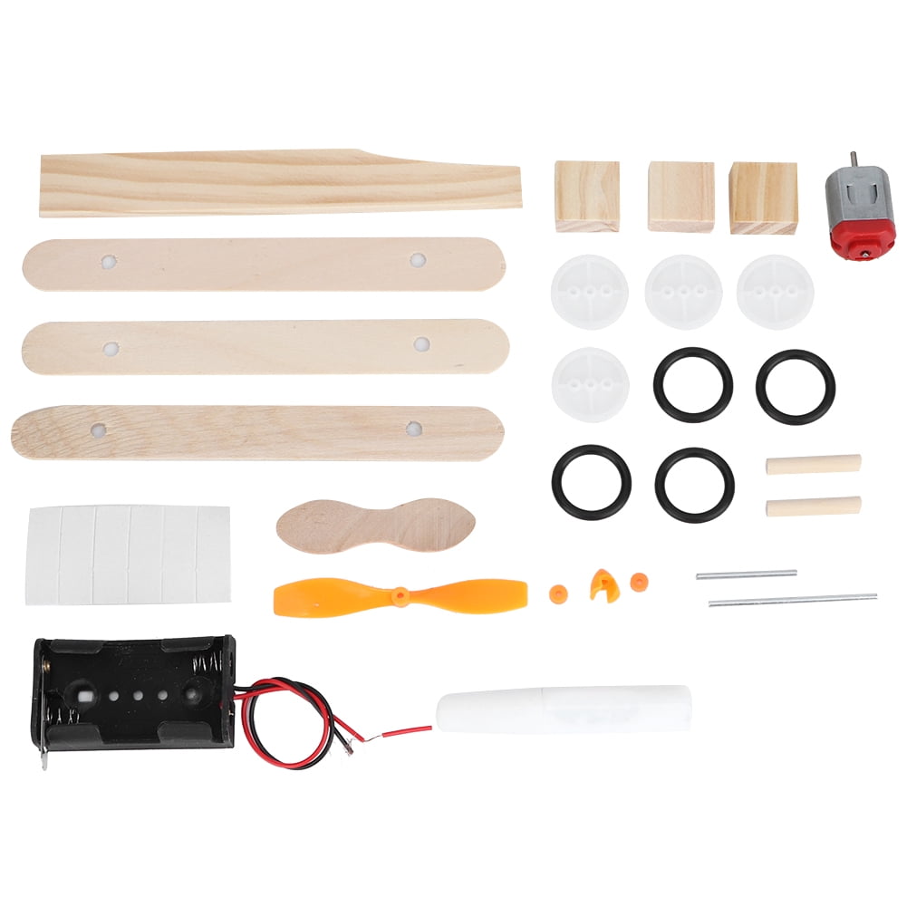Dracceev Kids Children Electric DIY Airplane Model Physical Experiment ...
