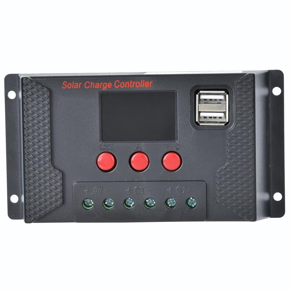 Dracceev Photovoltaic Panel System Charger, Mini Size 12V/24V Solar ...
