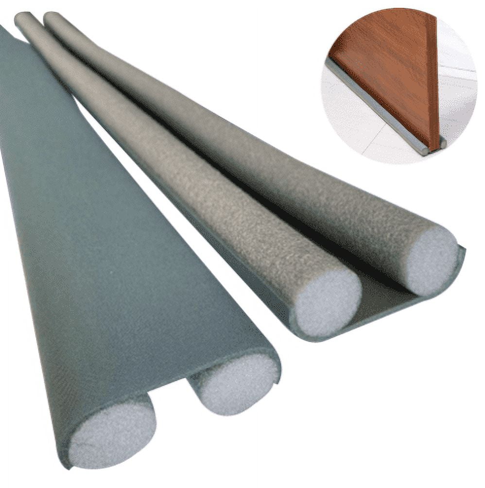 Dracceev USUKUE Twin Door Draft Stopper, Under Door Bottom Seal Strip ...
