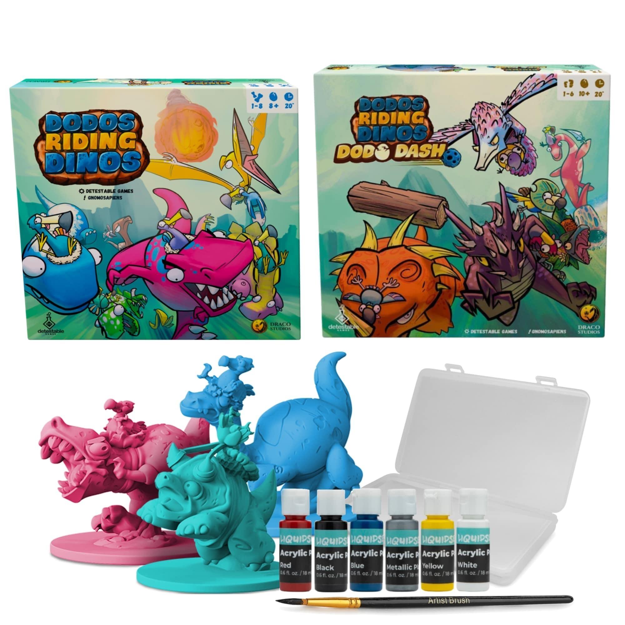 Draco Studios Animal Theme Dodos Riding Dinos the Board Game for ...