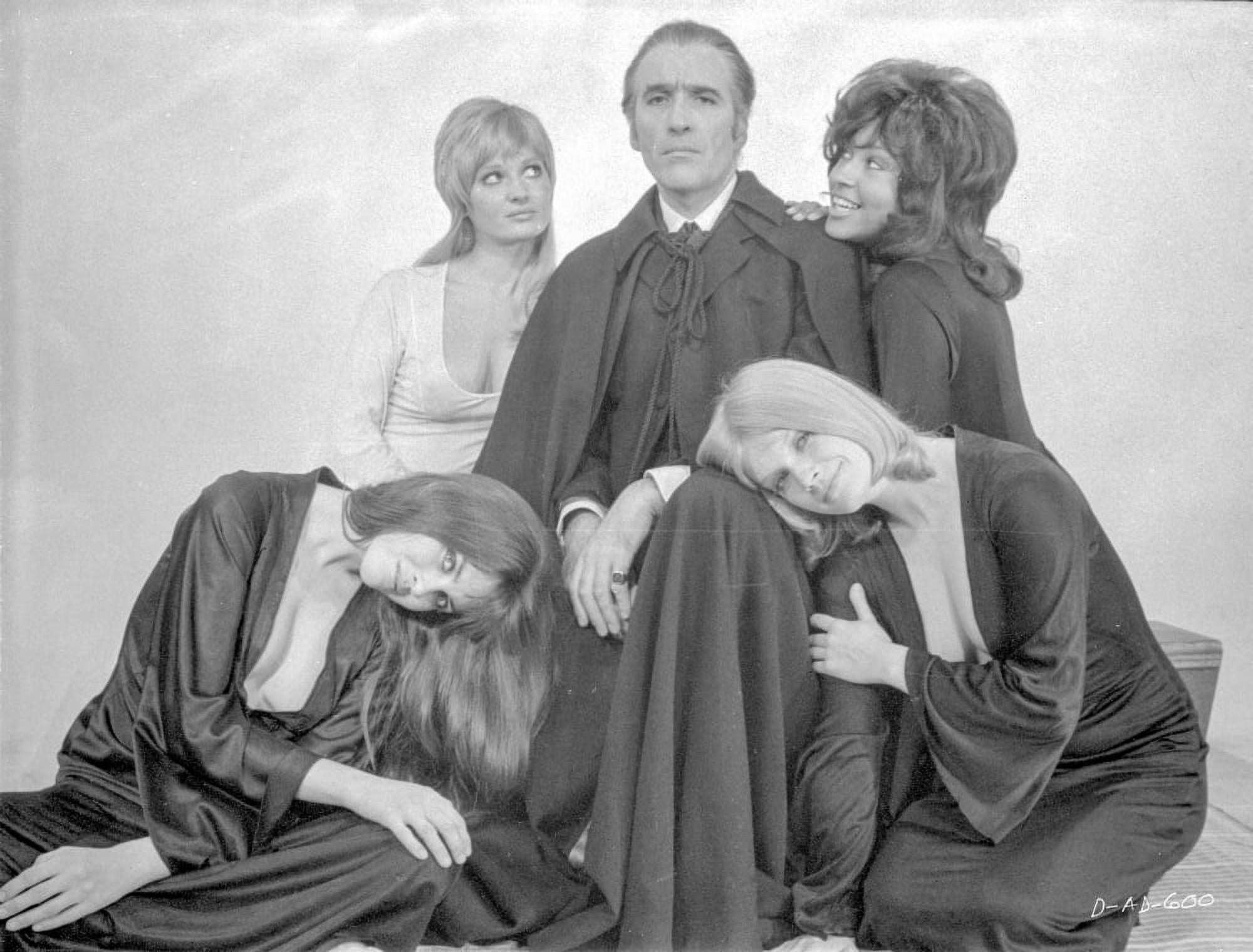 Dracula Ad '72 Group Picture in Black and White Photo Print (24 x 30 ...